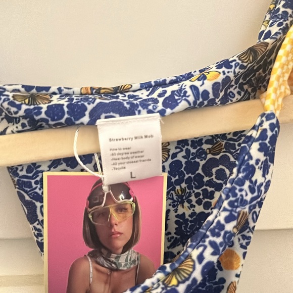 Strawberry Milk Mob | Swim | New With Tags 2 Piece Bathing Suit With ...